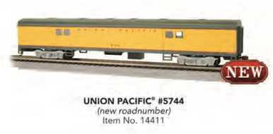 Great deals on Bachmann - 72' Smooth-Side Baggage Car - Union Pacific ...