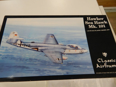 NOB CLASSIC AIRFRAMES 1/48 scale HAWKER SEA HAWK Mk.101 [U7 (CL AIR)] | OakridgeStores.com
