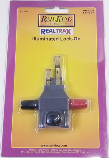 MTH RailKing RealTrax Illuminated Lock-On (40-1003) | OakridgeStores.com