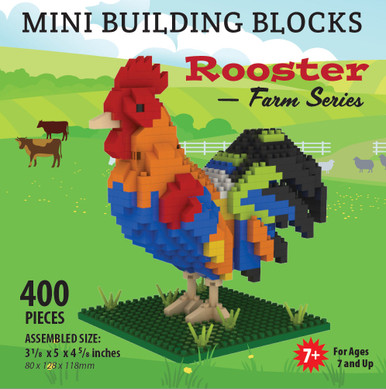Great deals on Impact Photographics - Rooster Mini Building Blocks Set ...