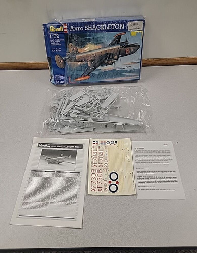 Revell 1:72 Scale Avro Shackleton Mr.3 Airplane Model Kit (c.1996 ...