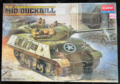NOB Academy 1:35 Scale US Tank Destroyer M10 Duckbill Tank Model Kit ...