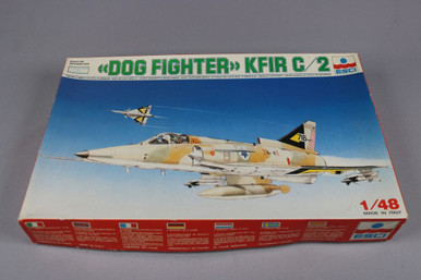 NOB ESCI 1/48 Scale Dog Fighter KFIR C/2 Military Aircraft Model Kit ...