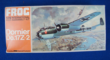 NOB VTG FROG Dornier Do.17Z-2 Model Kit - 1:72 #F205 Orange Series ...