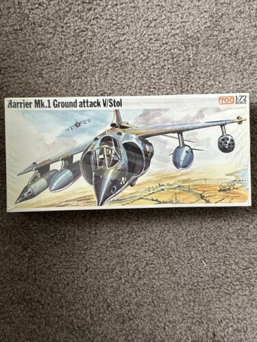 NOB VTG Frog 1/72 Harrier Mk.1 Ground Attack V/Stol Model Kit F273 ...