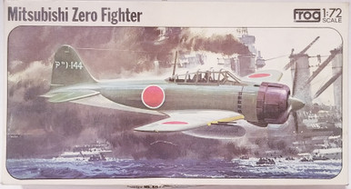 NOB Frog 1:72 Scale Mitsubishi Zero Fighter Plastic Model Kit #F219 ...