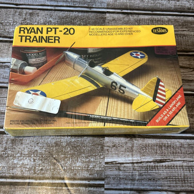 Testors Ryan PT-20 Trainer Model Kit #510 1/48 Scale 1983 ...