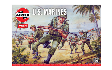Great deals on AIRFIX - WWII US Marines 1:76 Scale Plastic Model ...