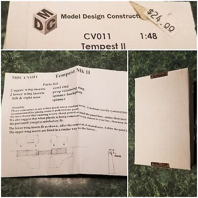 NOB MDC Model Design Construction Tempest 2 1:48 | OakridgeStores.com