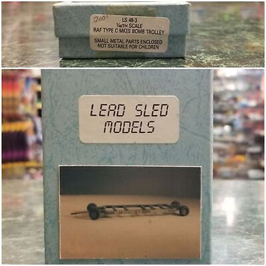 NOB Lead Sled Models 1:48 RAF Type C MKIII Bomb Trolley ...