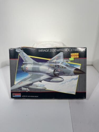 Monogram 1/48 Scale Mirage 2000 With Exocet Missiles Model Kit #5446 ...