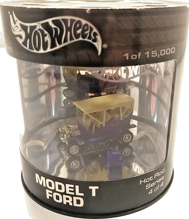 Mattel Hot Wheels Model T Ford Ltd Edition Hot Rod Series #4 of 4 - NEW ...