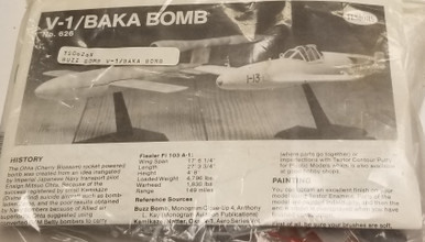 TESTORS Buzz Bomb V-1 / Baka Bomb Model Kit# 626 | OakridgeStores.com