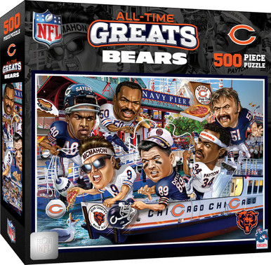 Great deals on MasterPieces - NFL Chicago Bears All-Time Greats 500 ...
