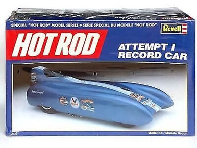 Revell 1/25 Scale Hot Rod Attempt I Record Dragster Car Plastic Model ...