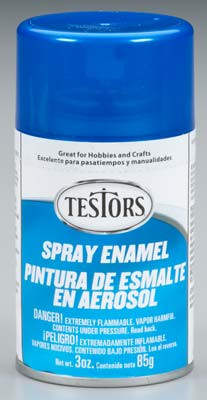 TESTORS - 1639T Spray Custom Blue Metal Flake 3 oz. Enamel Paint ...
