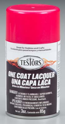 TESTORS - 1841MT Lacquer Spray Electric Pink 3 oz. Paint 0075611184104 ...