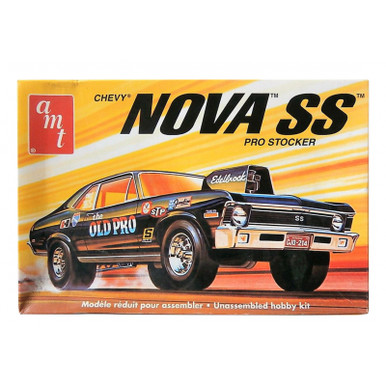 Buy the Amt - 1/25 1972 Chevy Nova Ss Old Pro 2t Plastic Model Car Kit ...
