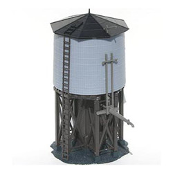ATLAS HO Scale Water Tower Kit (703) 732573007031 B0006KSMOU