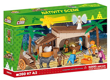 COBI Large Nativity Set Nativity Scene 260 Pcs Plastic Building Brick ...