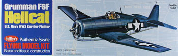 GUILLOWs Grumman F6F Hellcat Balsa Wood Airplane Model Kit (503 ...