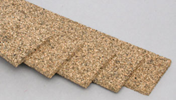 MIDWEST WOOD - HO Cork Roadbed Strips (5) - Train Roadbed (HO Scale ...