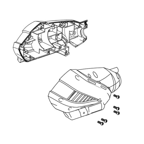 ECHO P021046690 - COVER SET MOTOR | Echo Parts