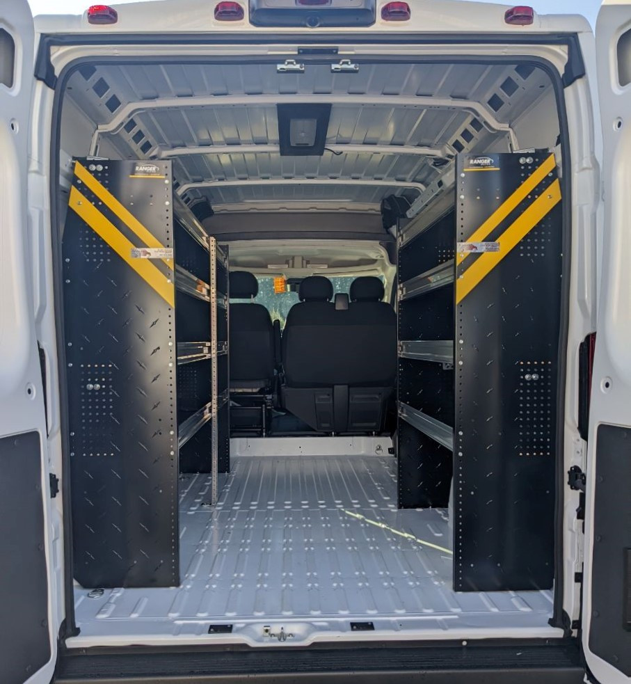 136" WB ProMaster Van Steel Shelving Package | Ranger Design