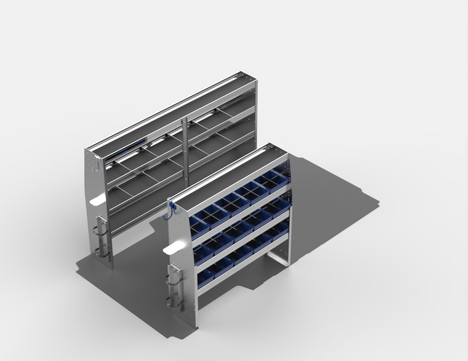 Ram ProMaster Shelving Packages & Kits | Aluminum & Steel