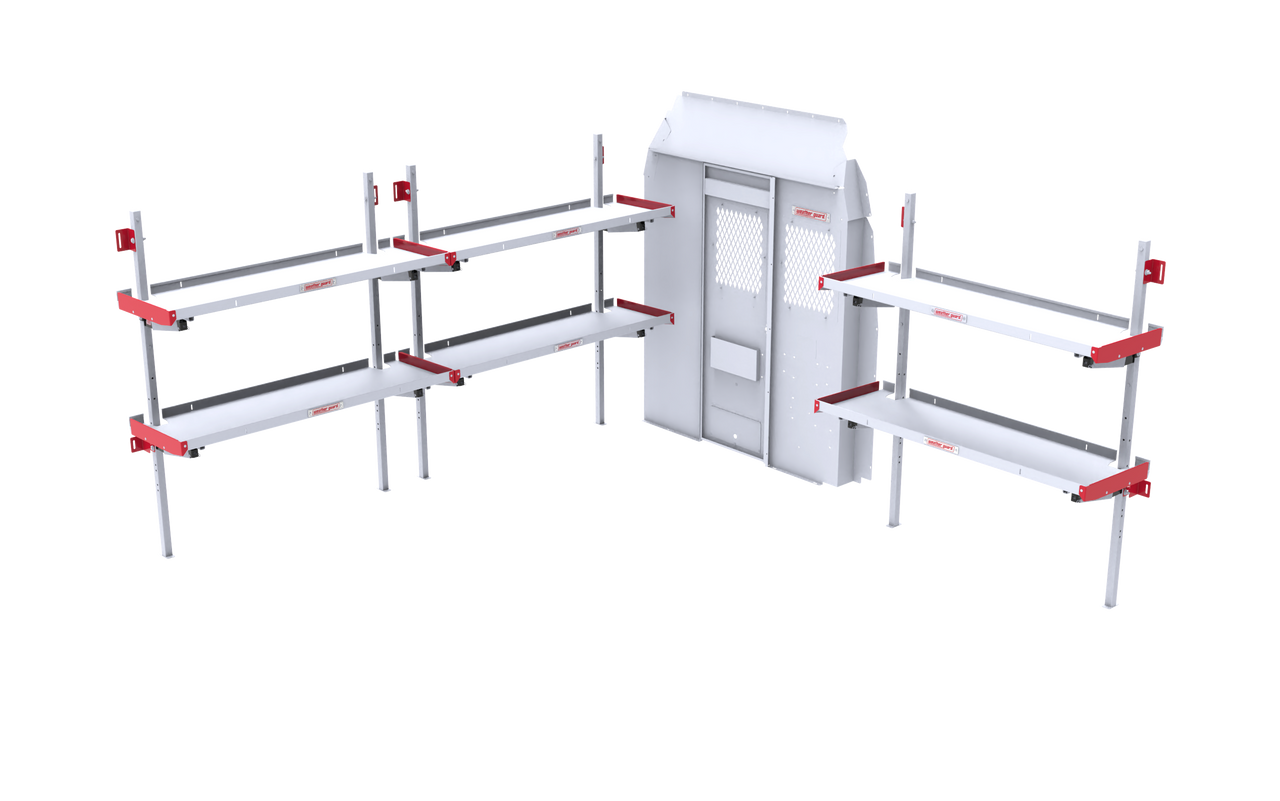 Sprinter 170" WB Van Delivery Shelving Package