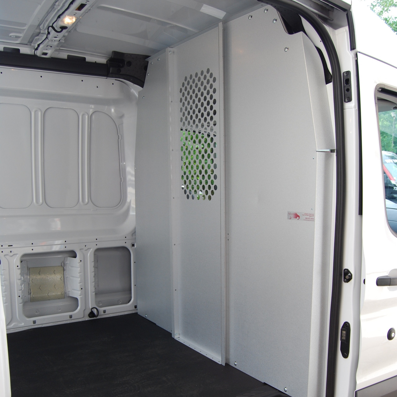 Straight Steel Partition For Transit Van | By Ranger Design