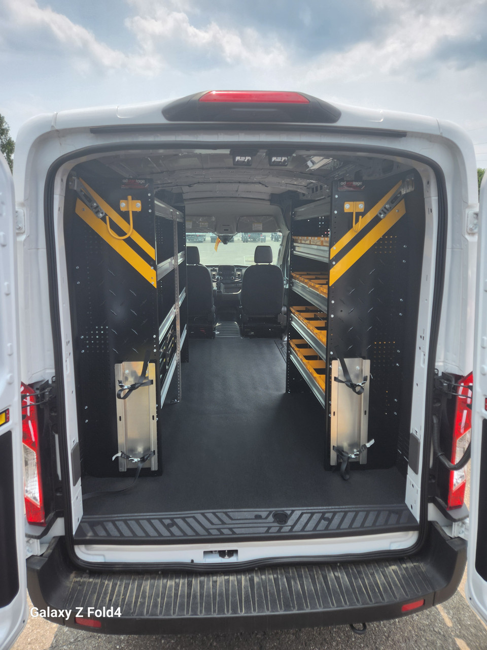 Buy Transit Van Steel High Roof Plumbing Shelving Package