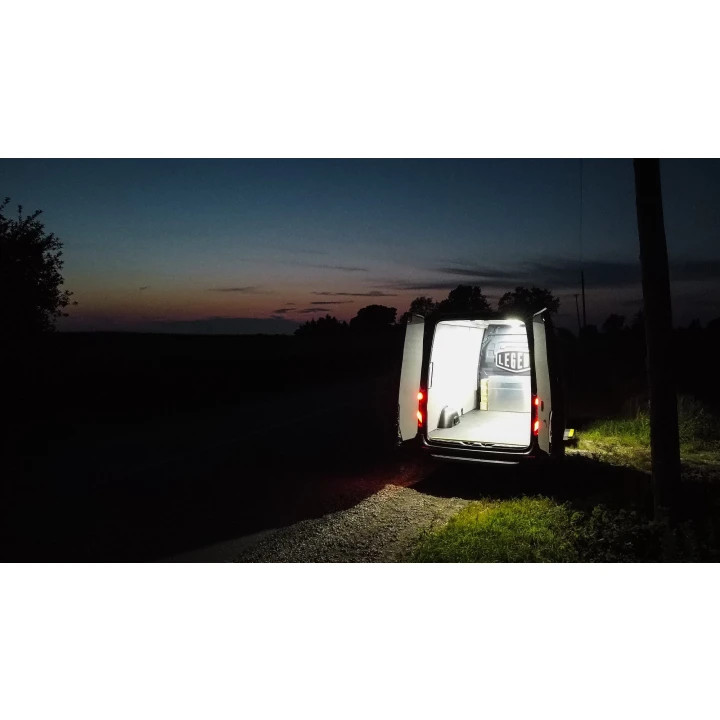 Motion Sensor Ceiling Lighting Kit for Vans with Wiring Harness from Legend