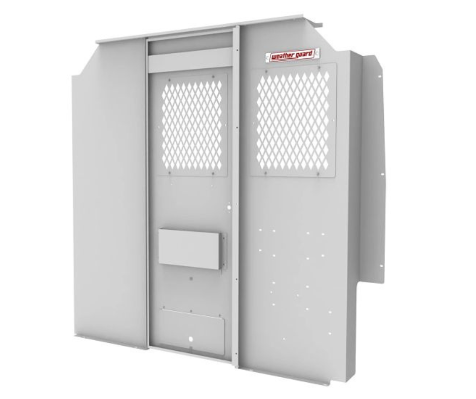 Straight Steel Partition for ProMaster Van (With or Without Swing Door ...