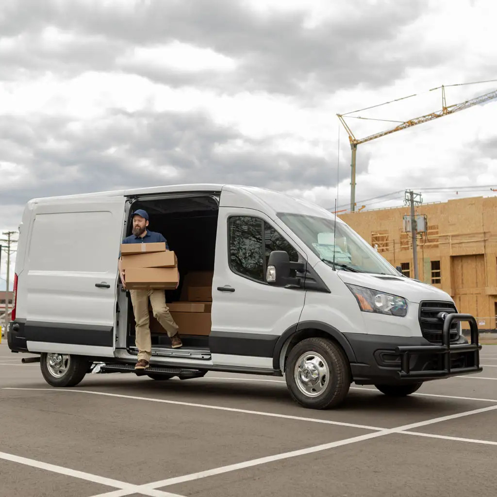 GripStep XL Steel Running Board for Transit Van