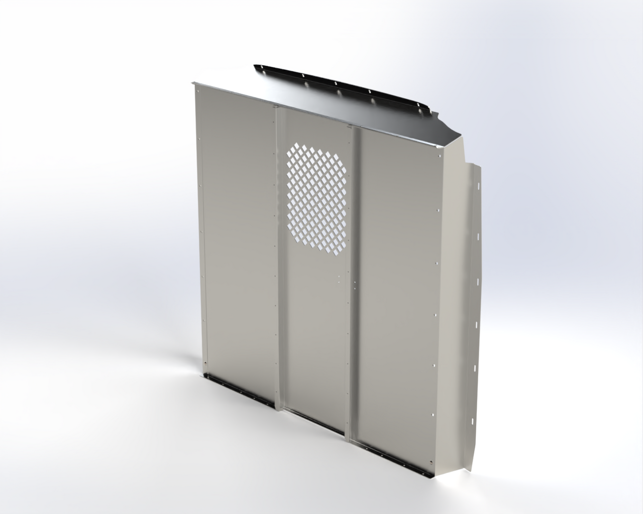 Vertical Aluminum Partition for ProMaster Van (#P40-RP-BX)