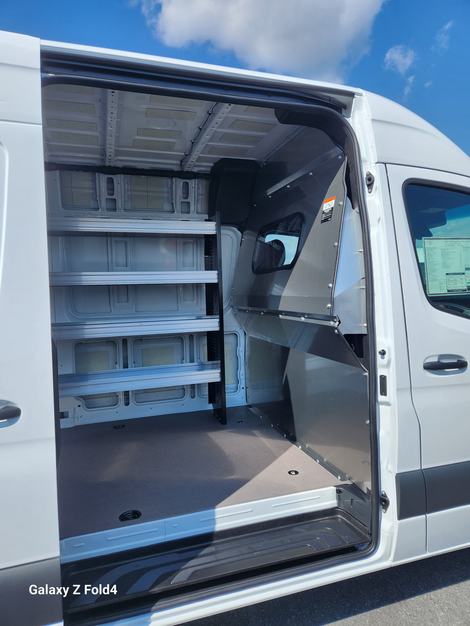 Mercedes Sprinter Van Partition, Contoured (3020-DL)