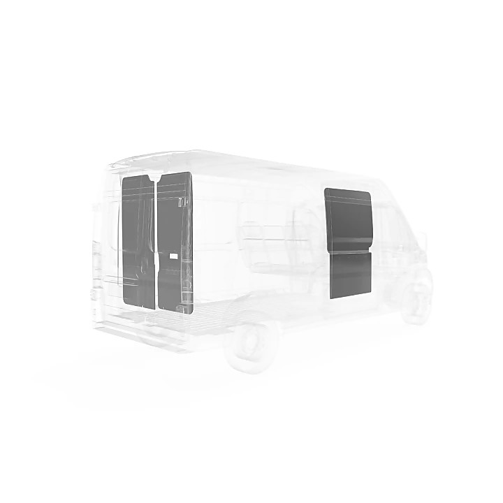 Work Van Wall Liners by Legend Fleet - Cargo Van Upfit Kits