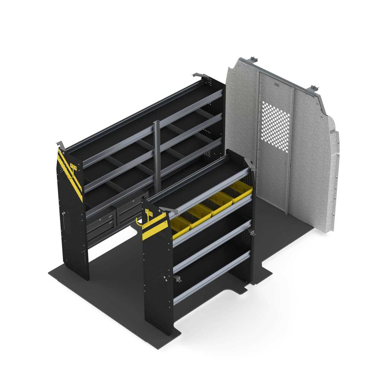 Transit Van Shelving Packages - Work Van Upfit Kits