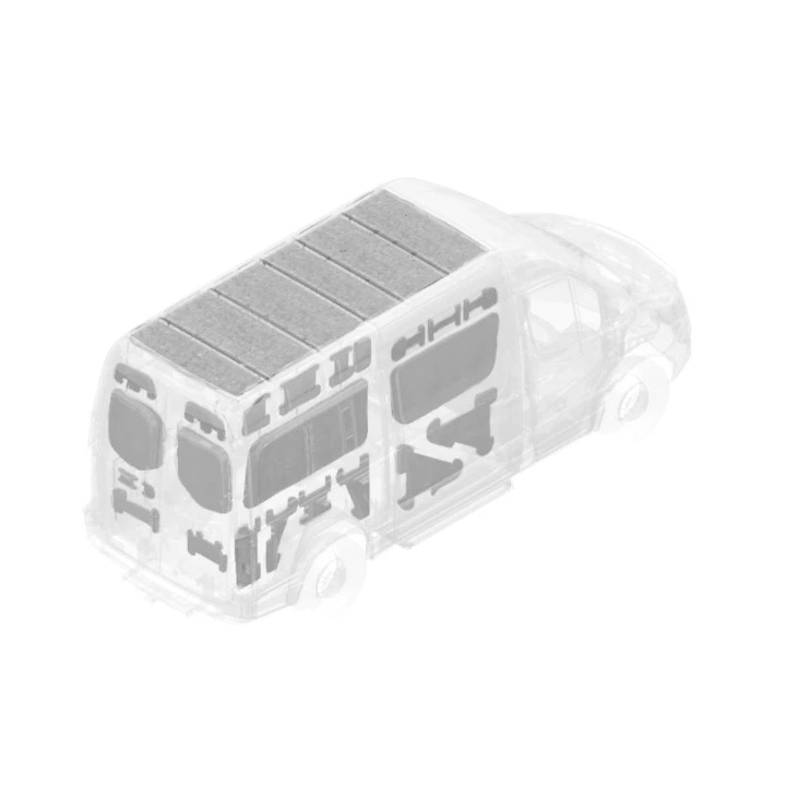 Work Van Wall Liners by Legend Fleet - Cargo Van Upfit Kits