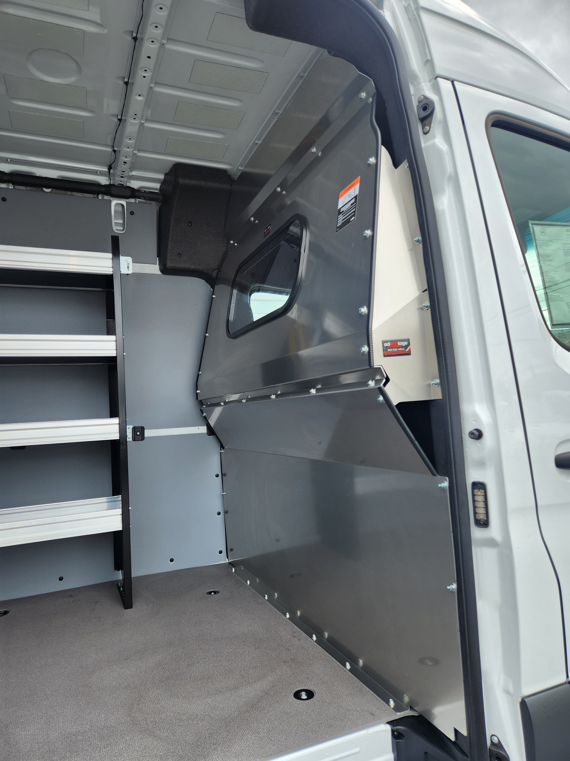 Sprinter Van Partitions & Dividers - Van Upfit Kits
