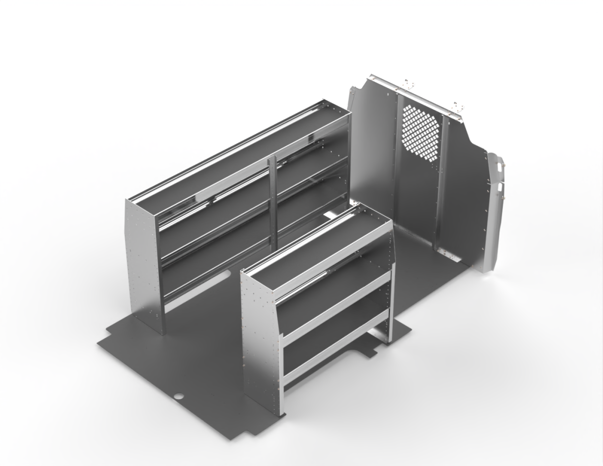 Ford Transit Shelving Packages & Kits | Aluminum & Steel