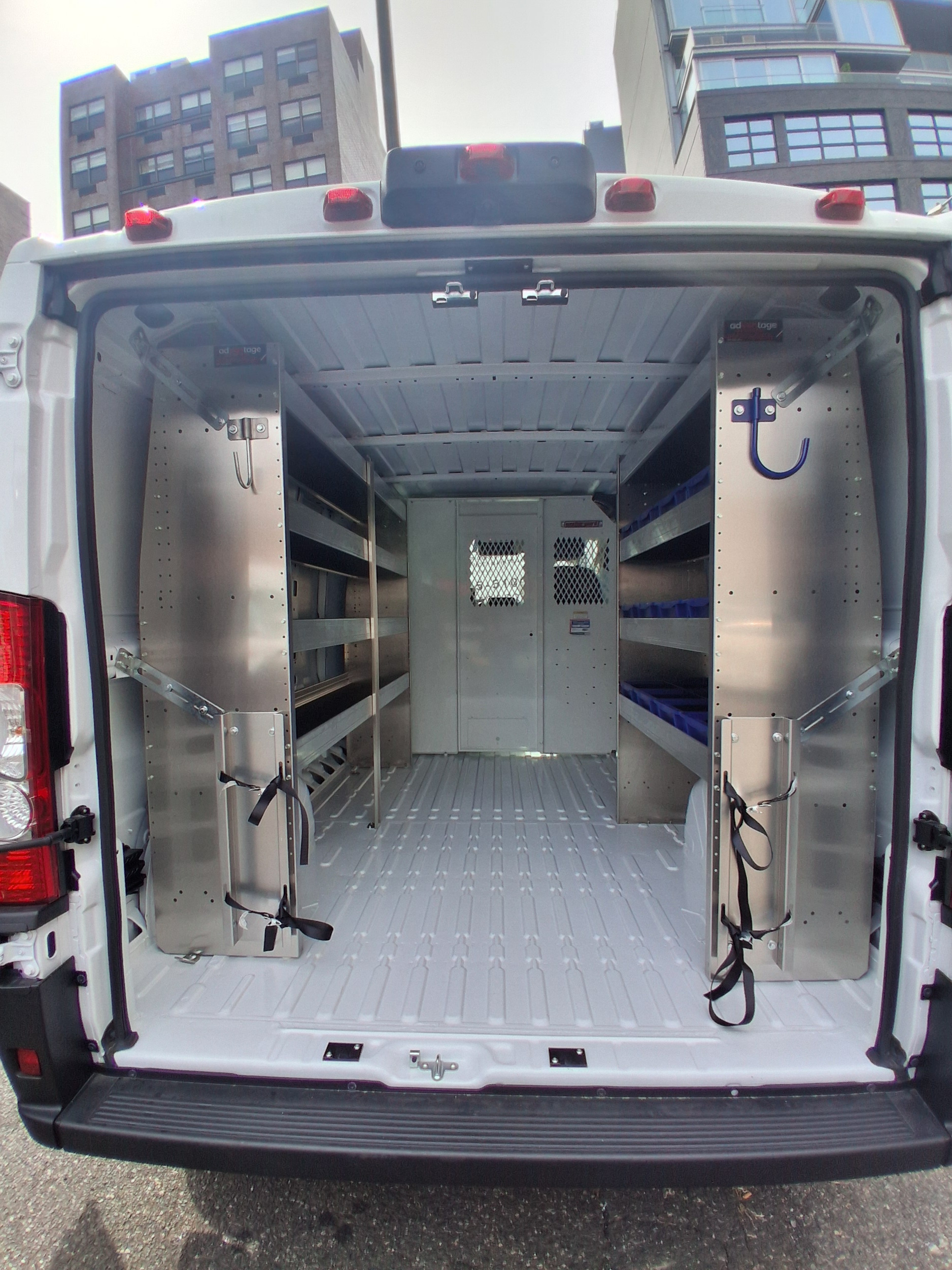 Commercial Work Van Shelving Packages For Ram ProMaster