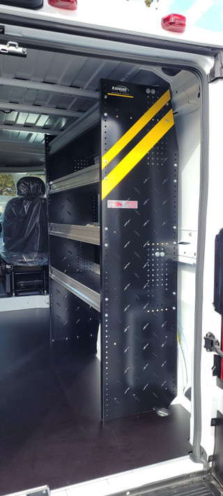 118" WB ProMaster Van Steel Shelving Package | Ranger Design