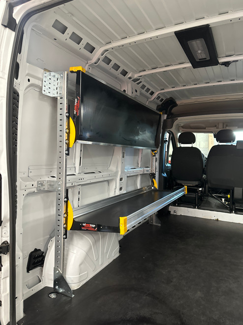 Buy 36"WB ProMaster Van Aluminum Package Shelving Package