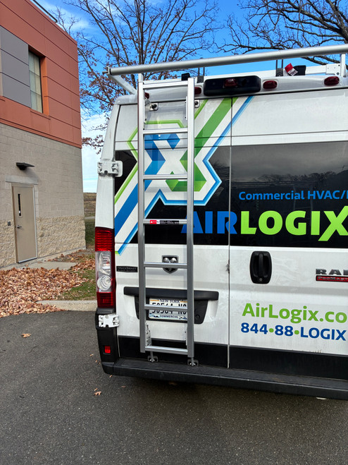 ProMaster Rear Door Access Ladder (#AAL-8012) | Prime Design