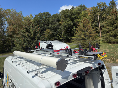 ProMaster Van Rear Door Ladder Rack | Ranger Design