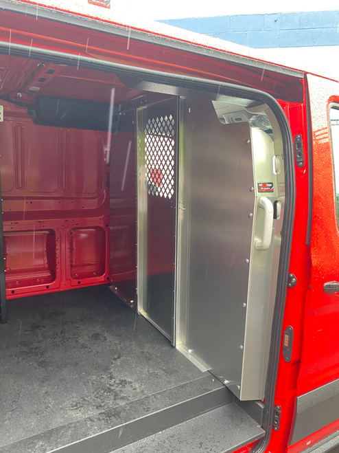 Swing Door Aluminum Partition for Transit Van