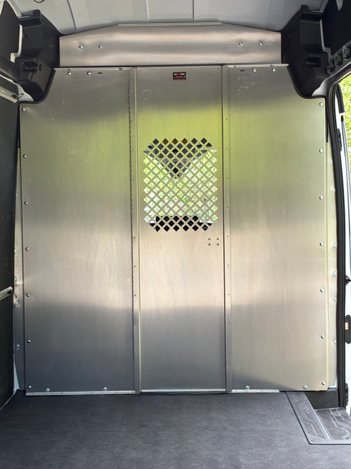 Swing Door Aluminum Partition for Transit Van