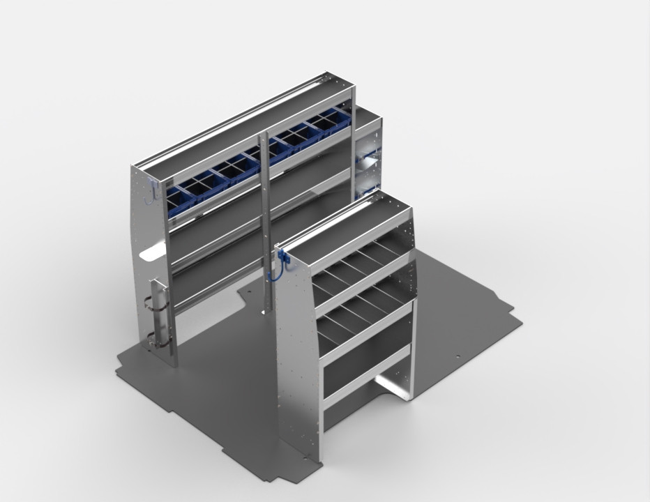 Ram ProMaster Shelving Packages & Kits | Aluminum & Steel
